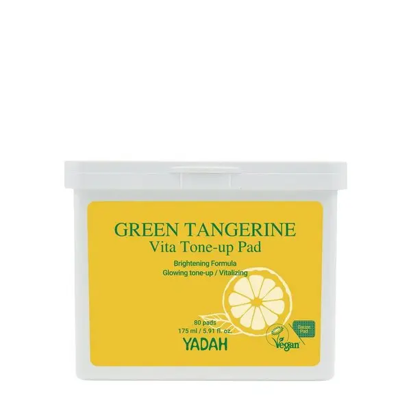 YADAH Green Tangerine Vita Tone-up Pads - One-color