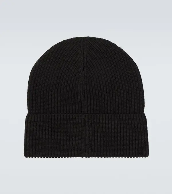 Moncler Archivio Ribbed-knit Cotton Beanie