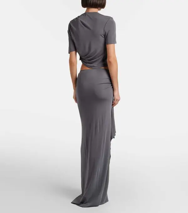 Christopher Esber Orica Embellished Maxi Skirt