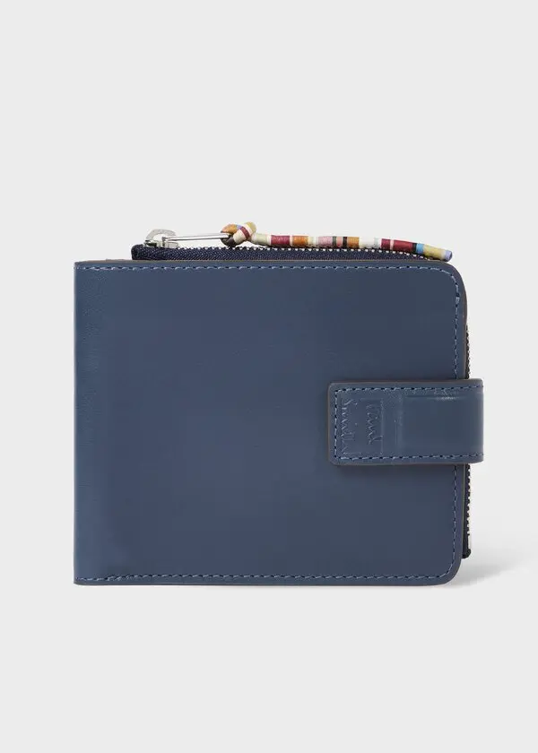 Paul Smith Leather Billfold And Coin Wallet
