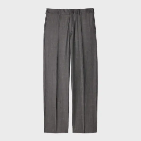 Paul Smith Straight-fit Check Wool Trousers