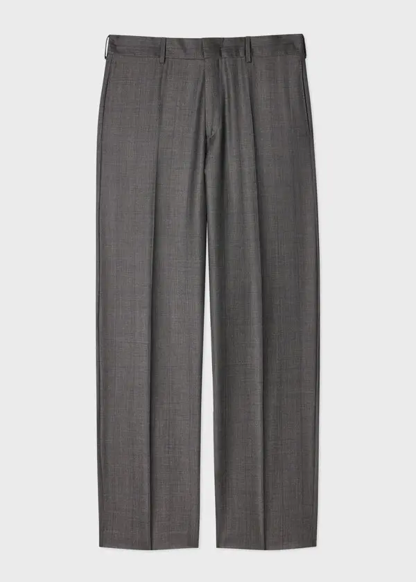 Paul Smith Straight-fit Check Wool Trousers