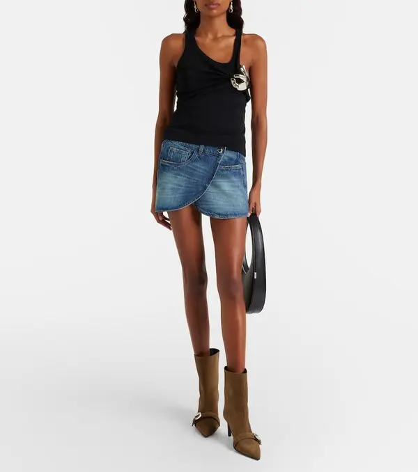 Coperni Suede Ankle Boots