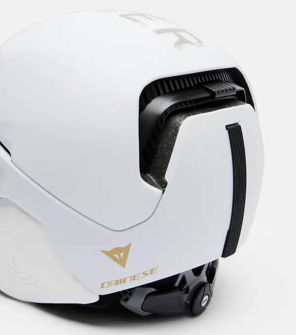 Bogner Leather-trimmed Ski Helmet