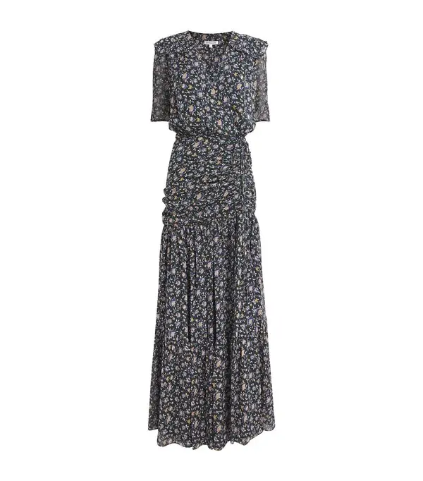 Veronica Beard Silk Maxi Dress