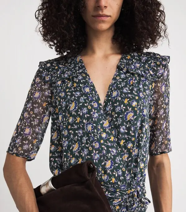 Veronica Beard Silk Maxi Dress