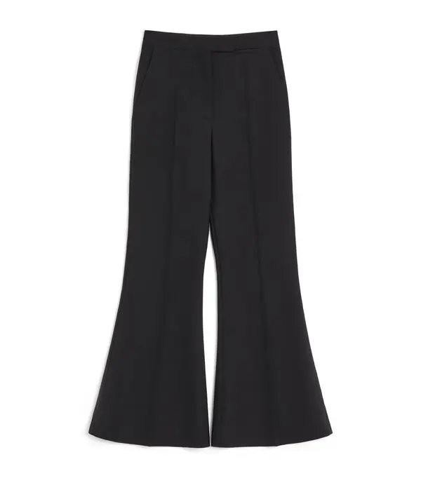 Valentino Garavani Virgin Wool Flared Trousers