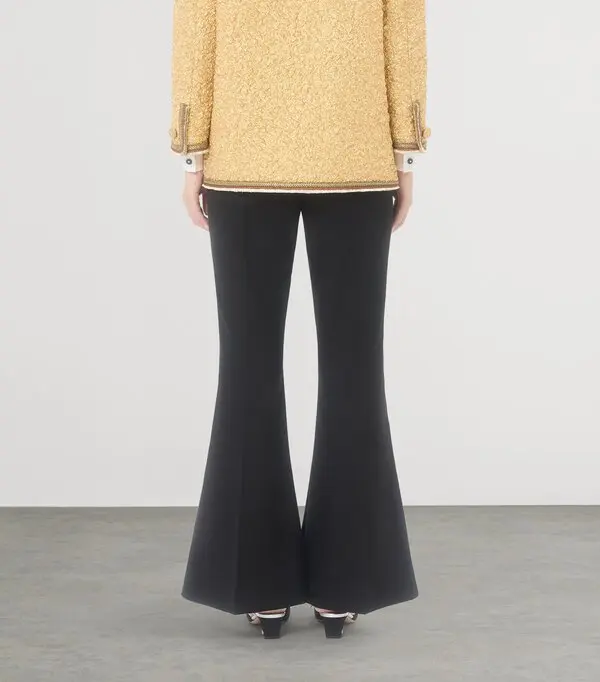 Valentino Garavani Virgin Wool Flared Trousers