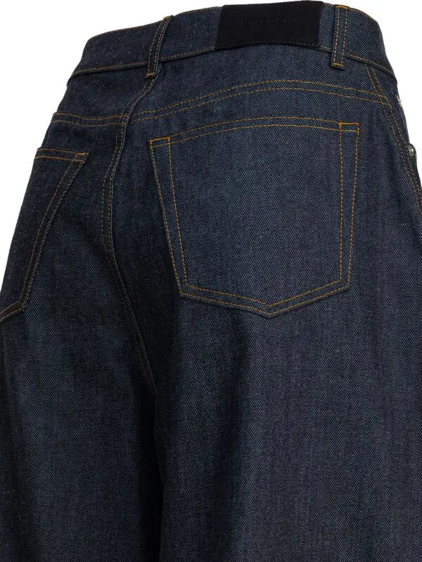 Givenchy Cotton Denim Jeans - Blue