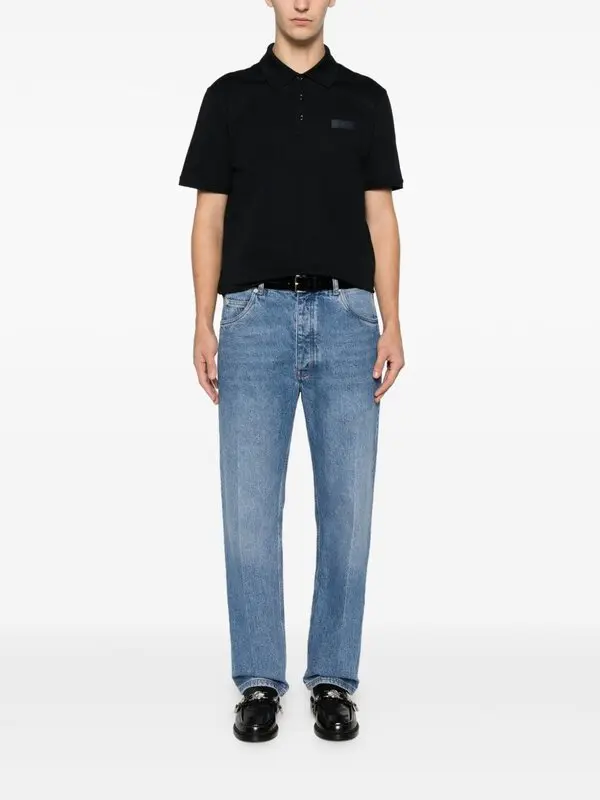 Givenchy Cotton Polo Shirt - Blue