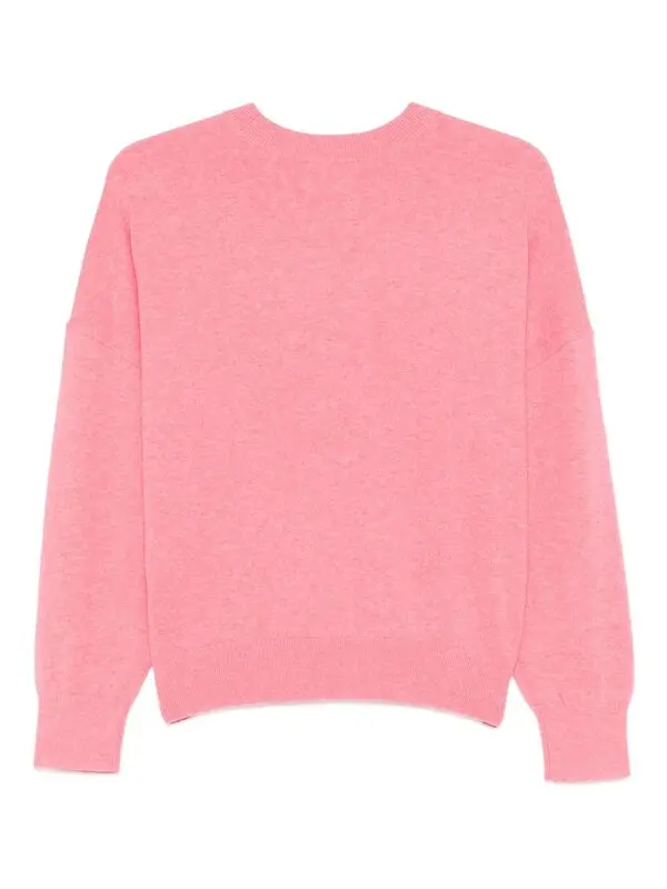 MARANT ETOILE Marisans Cotton And Wool Sweater - Pink