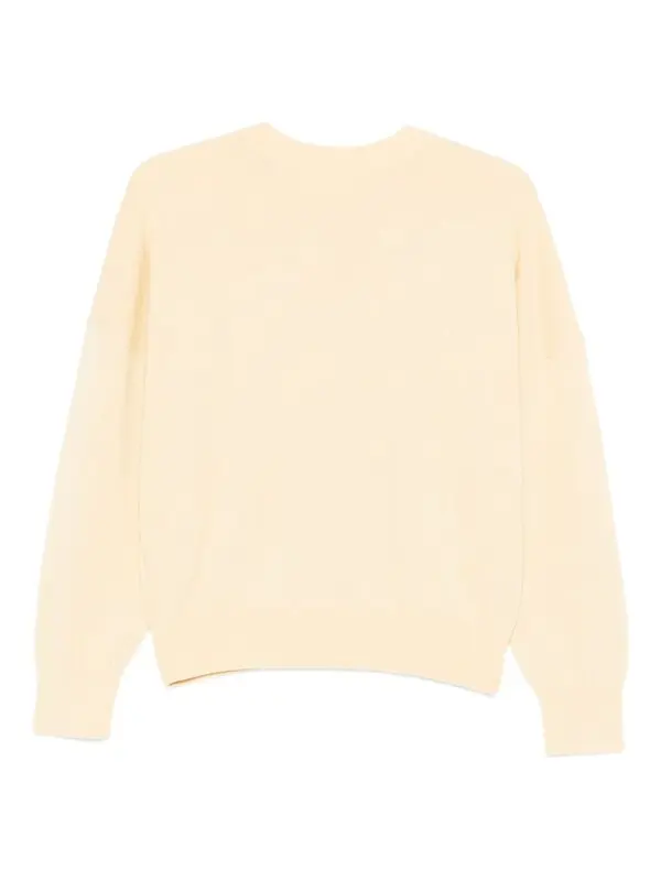 MARANT ETOILE Marisans Cotton And Wool Sweater - Yellow