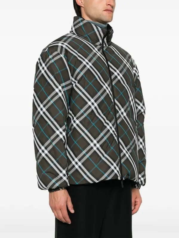 Burberry Reversible Check Down Jacket