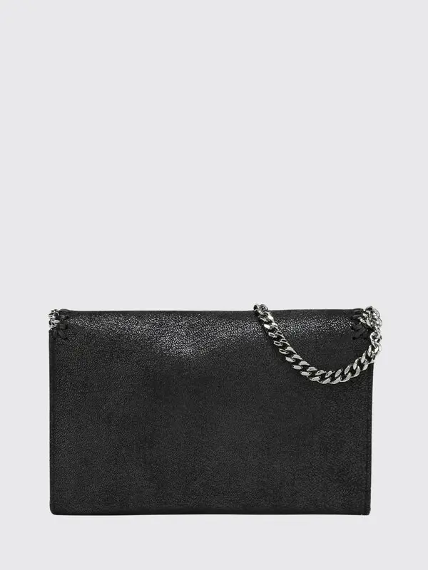 Stella McCartney Falabella Wallet On Chain - Black