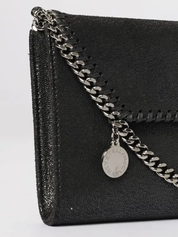 Stella McCartney Wallet On Chain - Black