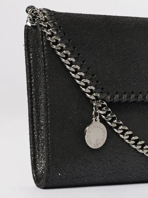Stella McCartney Wallet On Chain - Black