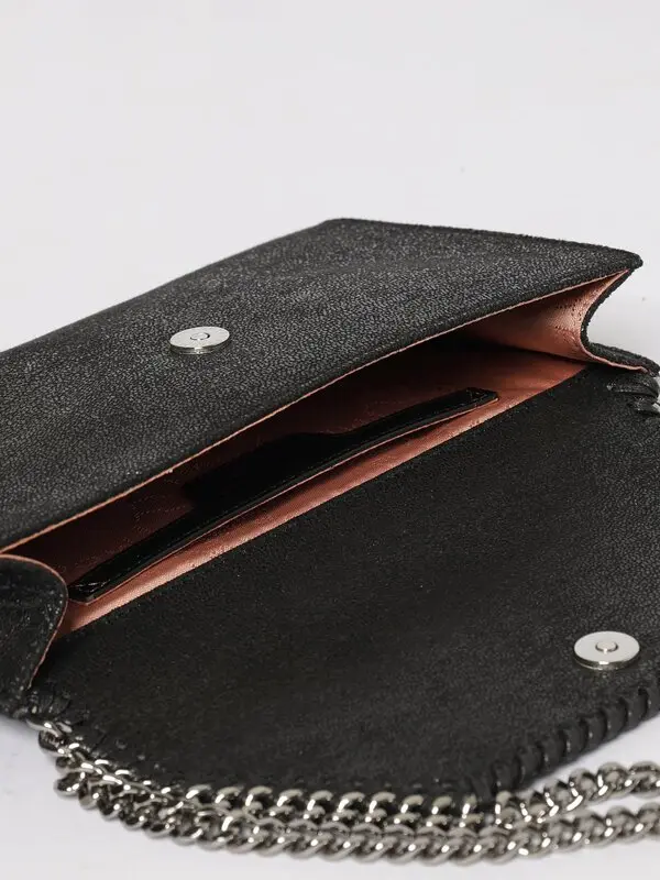 Stella McCartney Wallet On Chain - Black