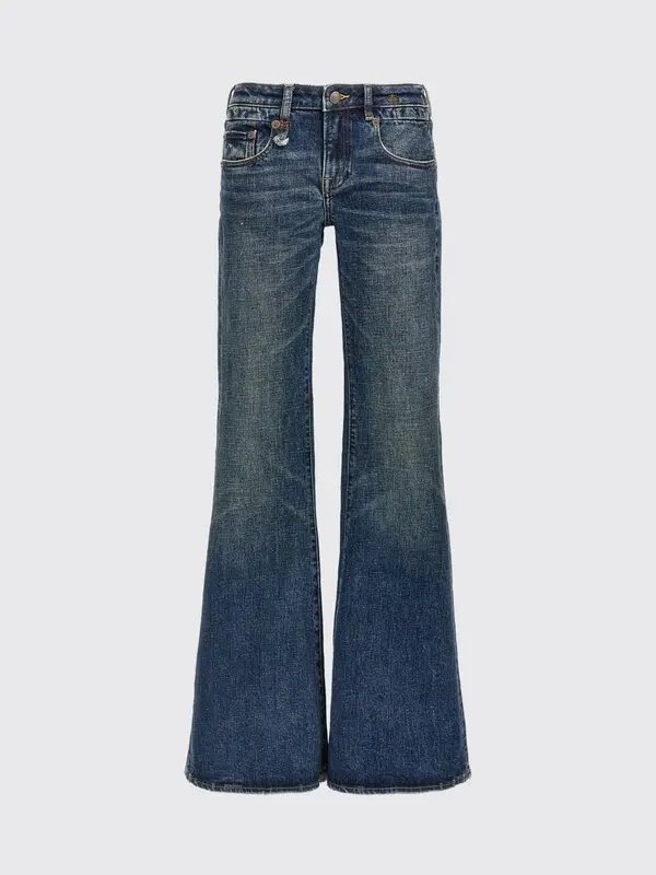 R13 Flared Jeans In Denim