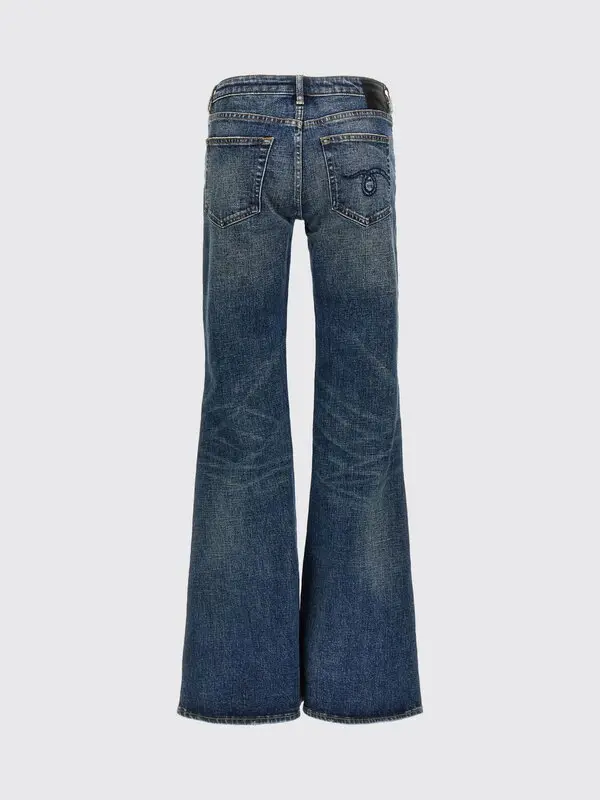 R13 Flared Jeans In Denim