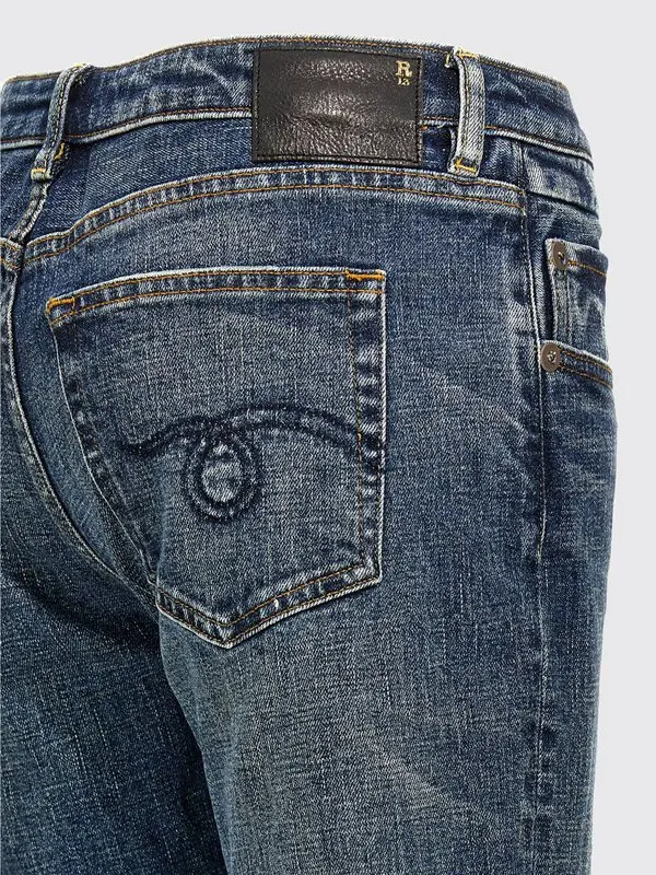 R13 Flared Jeans In Denim