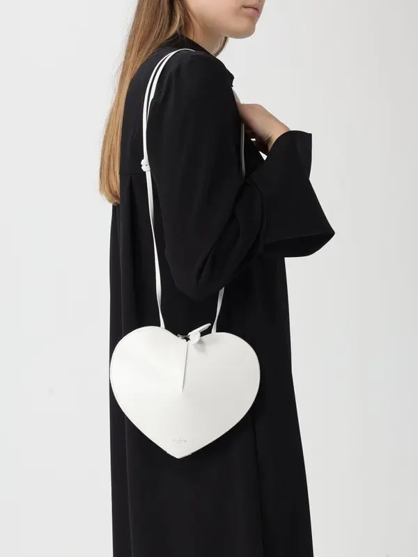 Alaïa Mini Heart Bag - White
