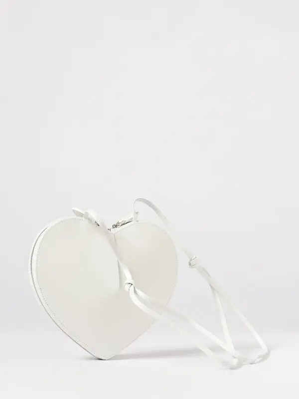 Alaïa Mini Heart Bag - White