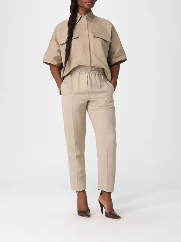 Brunello Cucinelli Tailored Trousers - Beige