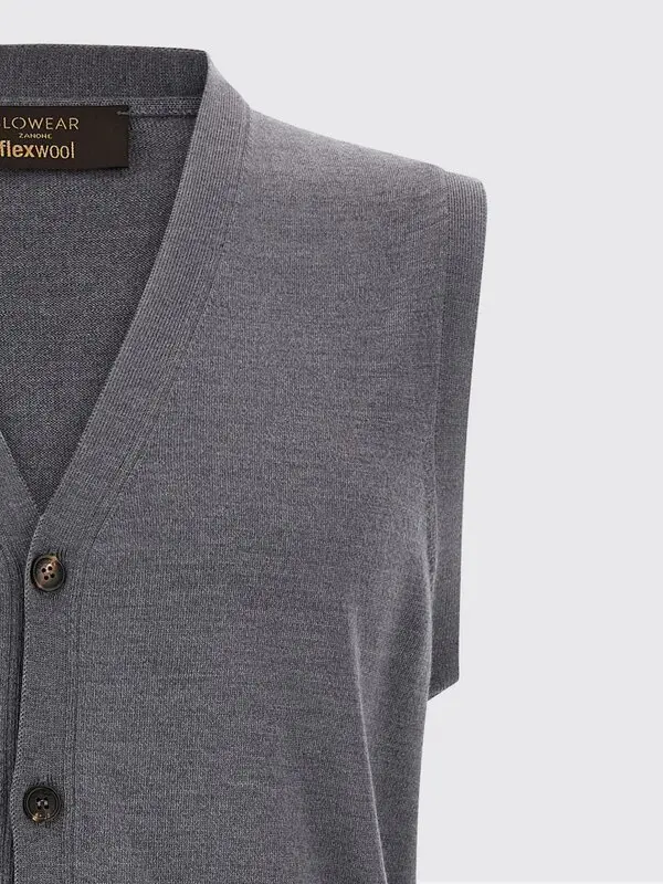ZANONE Suit Vest - Grey