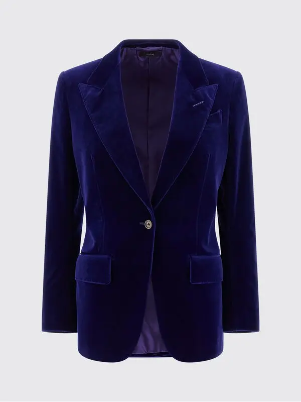 TOM FORD Tailored Jacket - Blue