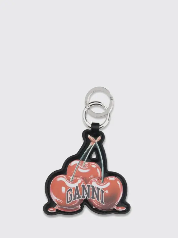 GANNI Key Chain - Black