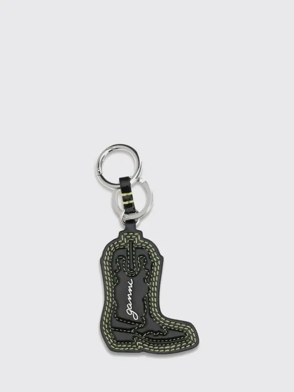 GANNI Key Chain - Yellow