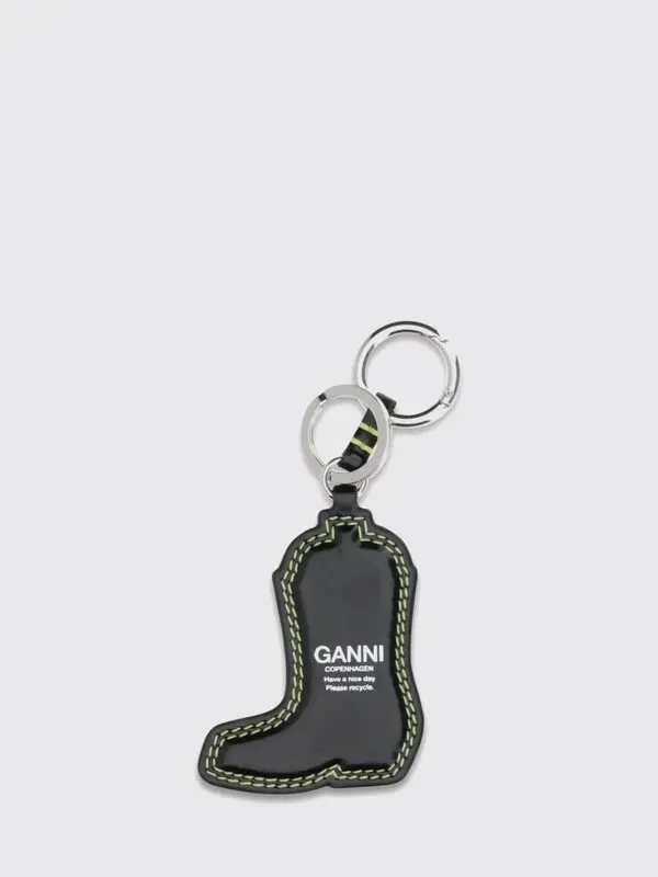 GANNI Key Chain - Yellow