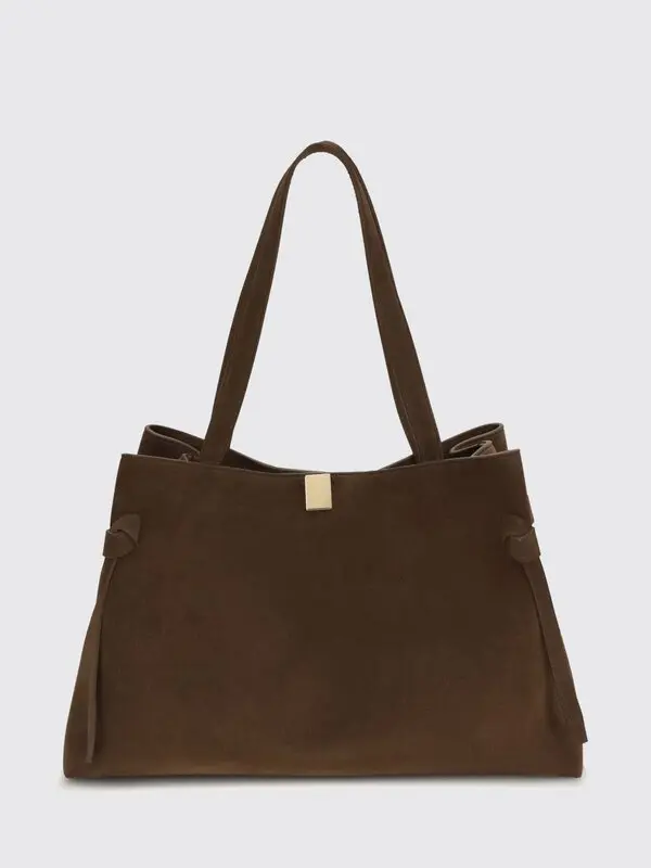 Yuzefi Leather Shoulder Bag - Cocoa