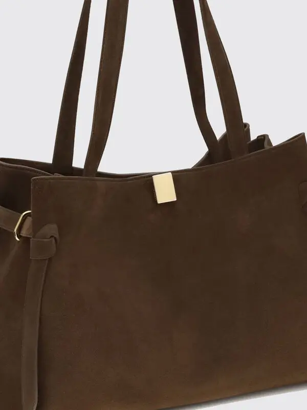 Yuzefi Leather Shoulder Bag - Cocoa