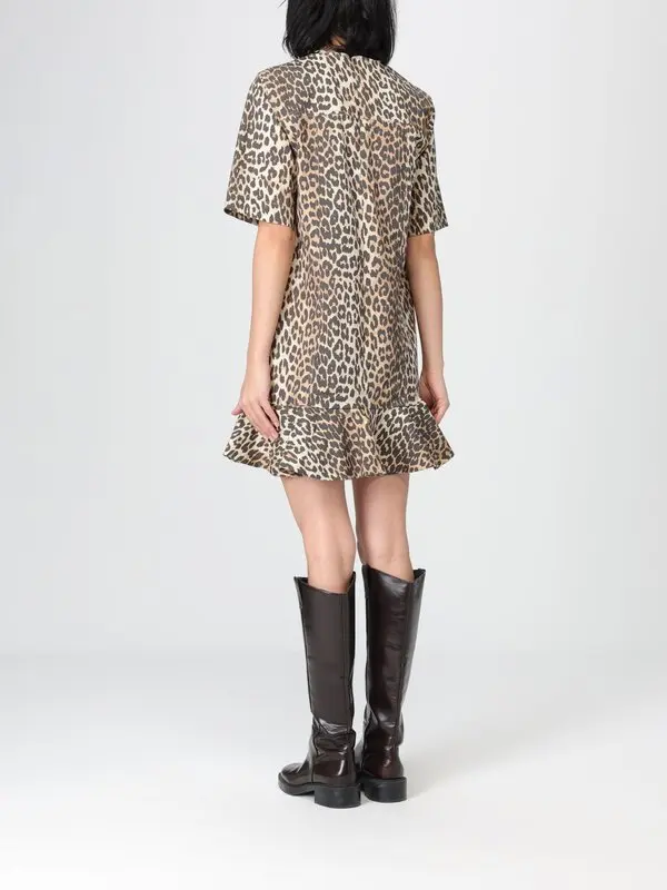 sparkly brown mini dress Cut Out High Slit Brown Sequin Mini Dress