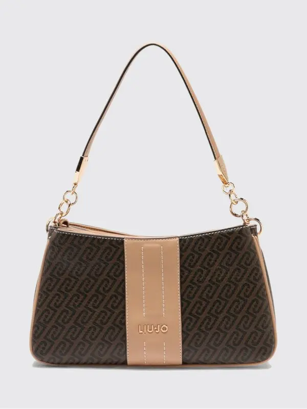 Liu Jo Monogram Shoulder Bag - Brown