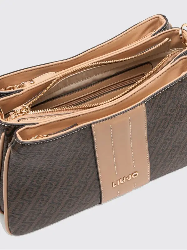 Liu Jo Monogram Shoulder Bag - Brown