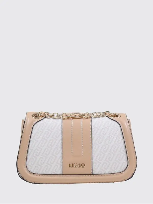 Liu Jo Chain Strap Crossbody Bag - Cream