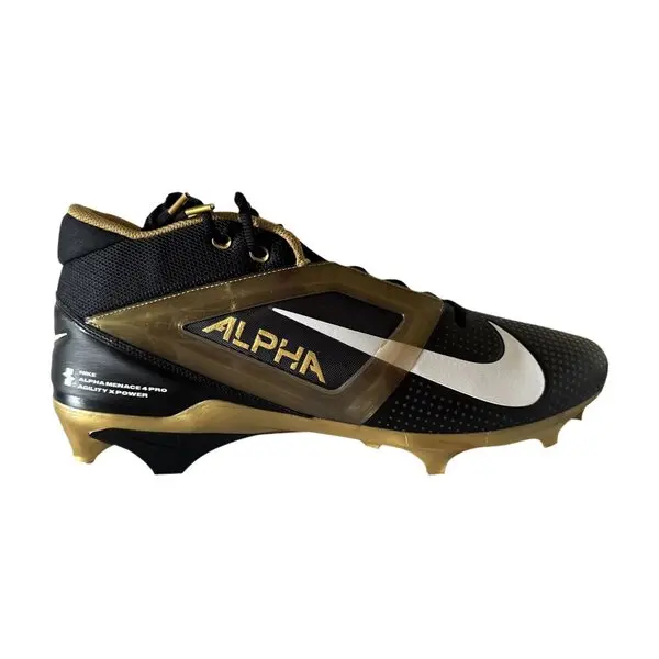 Nike Alpha Menace 4 Pro Athletic Sneakers - Black