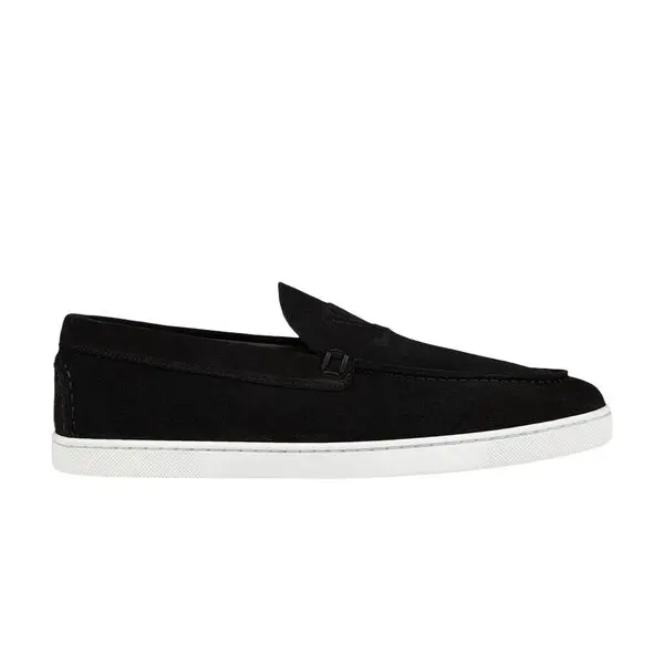 CHRISTIAN LOUBOUTIN Varsiboat Flat - Black