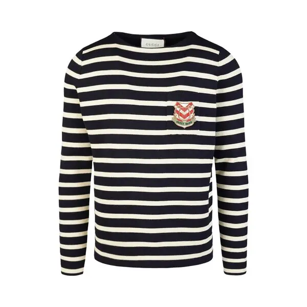 Gucci Striped Lyre Sweater
