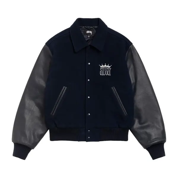 StÜssy Varsity Jacket - Blue