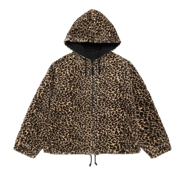 StÜssy Reversible Hooded Jacket - Yellow