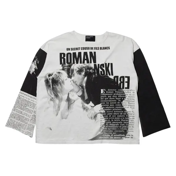 Enfants Riches Déprimés Roman Oversized Long-sleeve T-shirt - White