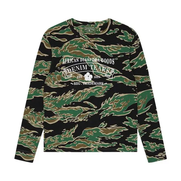DENIM TEARS Adg Thermal Camo Top