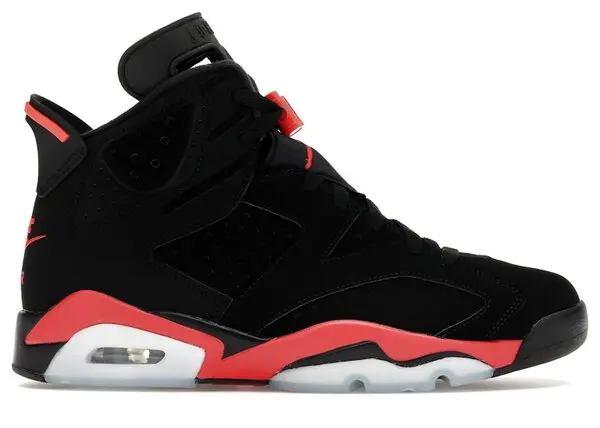 JORDAN Retro Infrared - Black/light Crimson