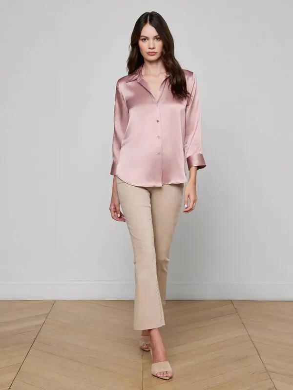 L'Agence Dani Silk Blouse