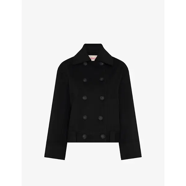 OMNES Clyde Cropped Woven Jacket - Black