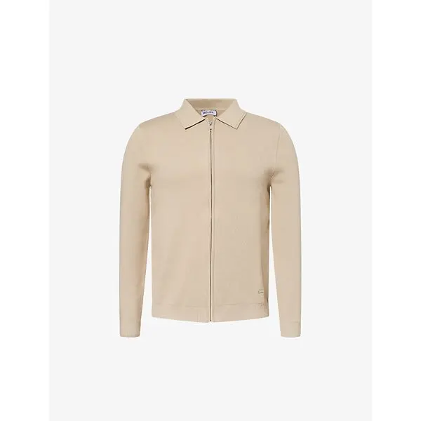 BELIER Knitted Zip-through Cardigan