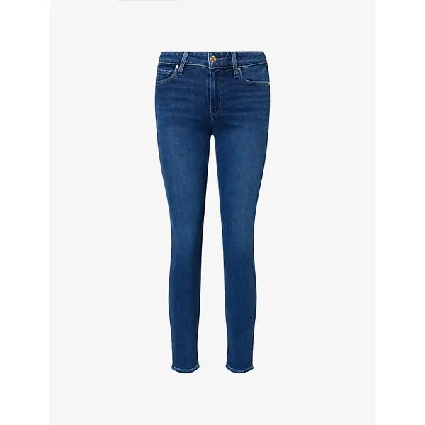 Paige Hoxton Ankle Skinny Stretch-denim Jeans - Aerial